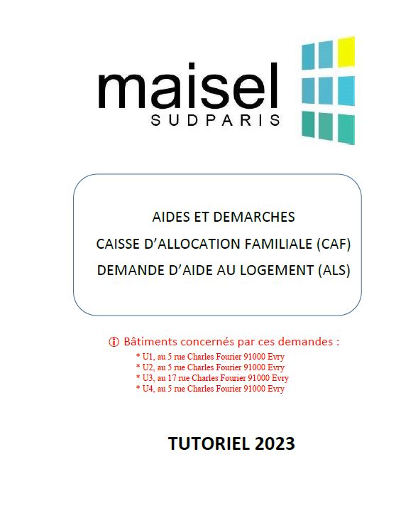 Aide au logement – La Maisel